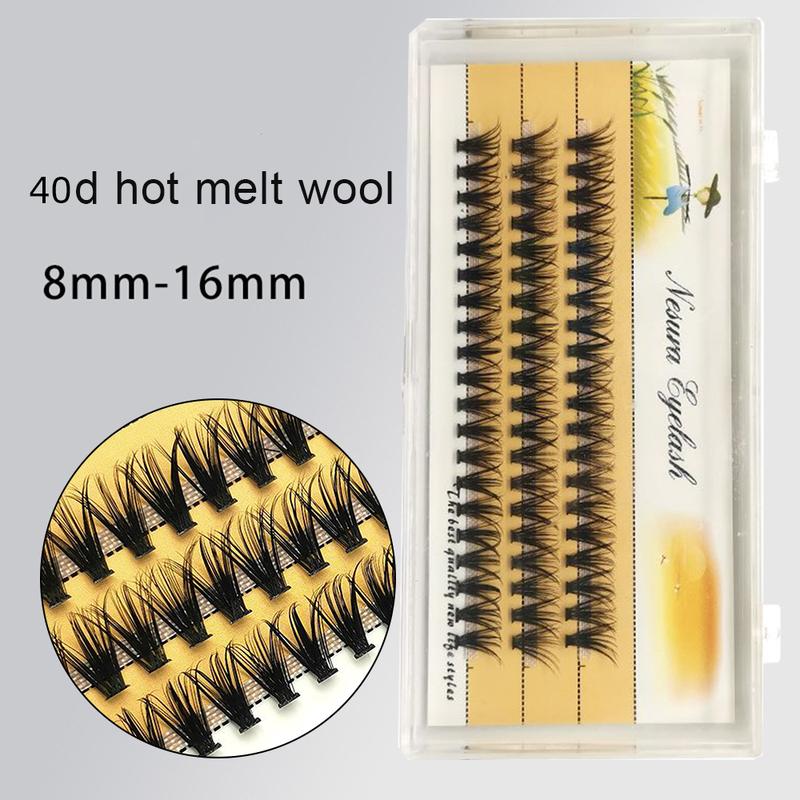 10d 20D 30D 40D Natural DIY Eyelashes Extension Set With Glu - TikTok ...