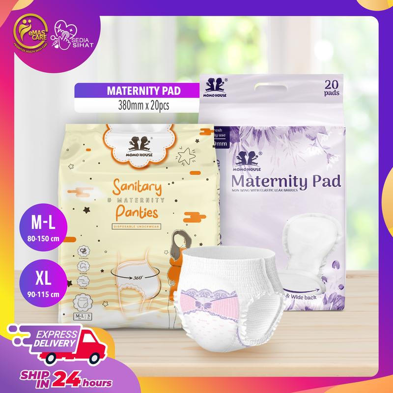 Pad Bersalin Momo House – Momo House Maternity Pad – Seluar Dalam ...