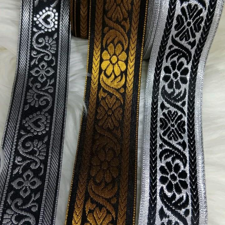 Border lace songket / art lining songket/ lining lace songke - TikTok ...