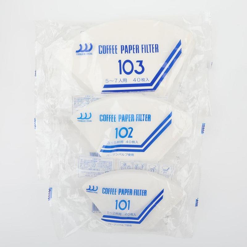 Kertas saring kopi Trapesium Coffee paper filter 101 White TPF-40P ...