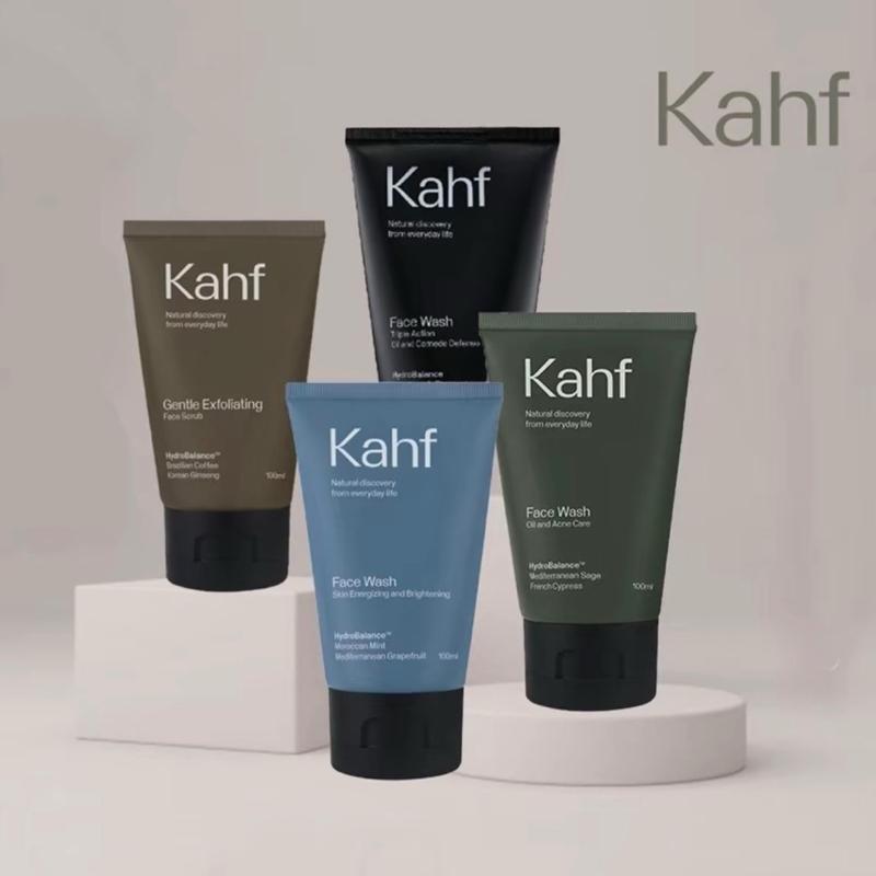 KAHF face wash mens facial soap 100ml - TikTok Shop Malaysia