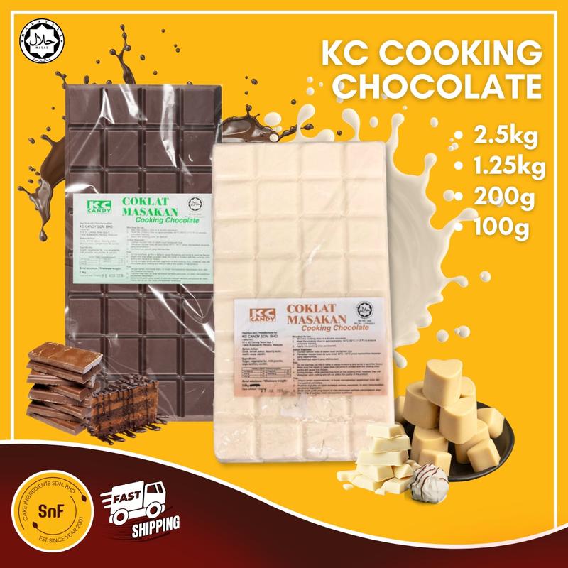 KC Cooking Chocolate Coklat Masakan White Cooking Chocolate Halal ...