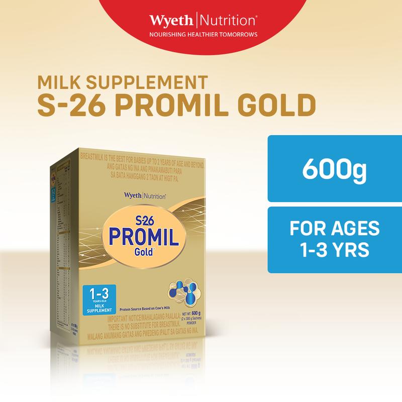 S-26 PROMIL GOLD for 1 to 3 years Old 600g - TikTok Shop Philippines
