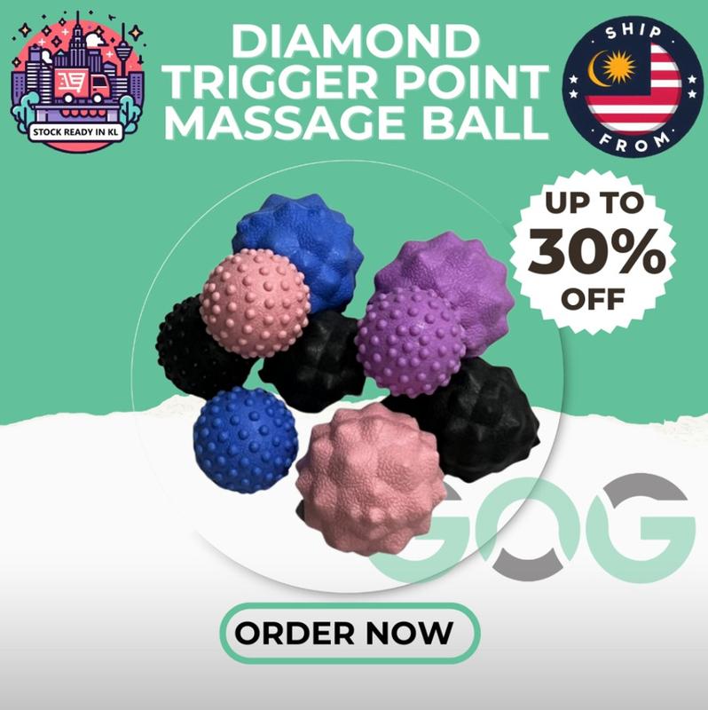 GOG Diamond Trigger Point Massage Ball Bola Urut Titik Geser - TikTok ...