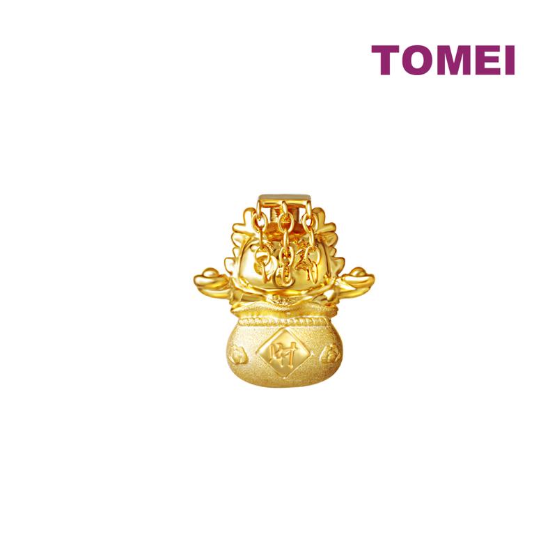 TOMEI【】Supreme Dragon Charm, Yellow Gold 916 - TikTok Shop Malaysia