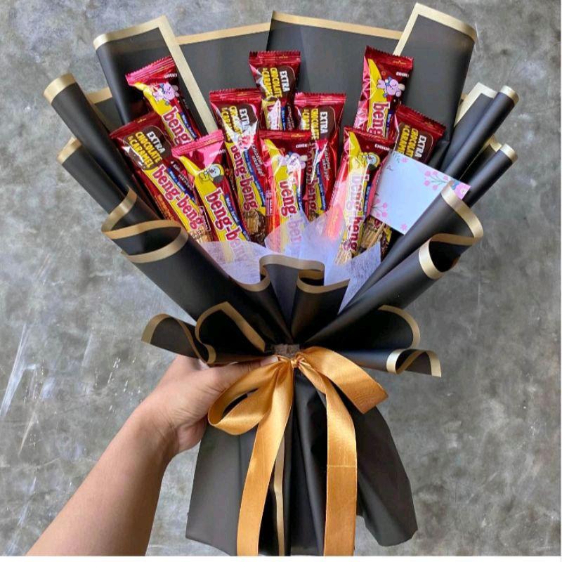 snack Buket buket wisuda buket ulang tahun Gift Jajanan box parcel ...