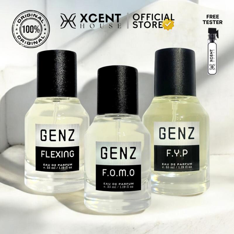 Gen Z 35ml - Eau De Parfum Tahan Lama 12 Jam Unisex Pria Wanita | FYP ...