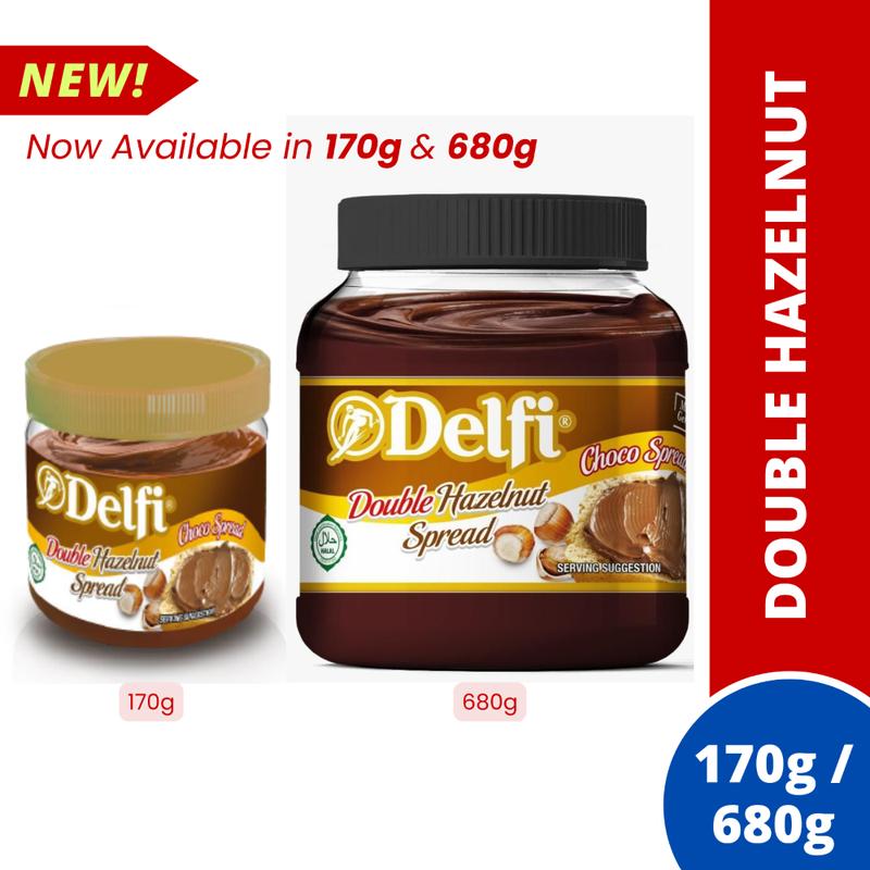 Delfi Choco Spread Assorted 350g ( Hazelnut Milk | Choco Hazelnut ...