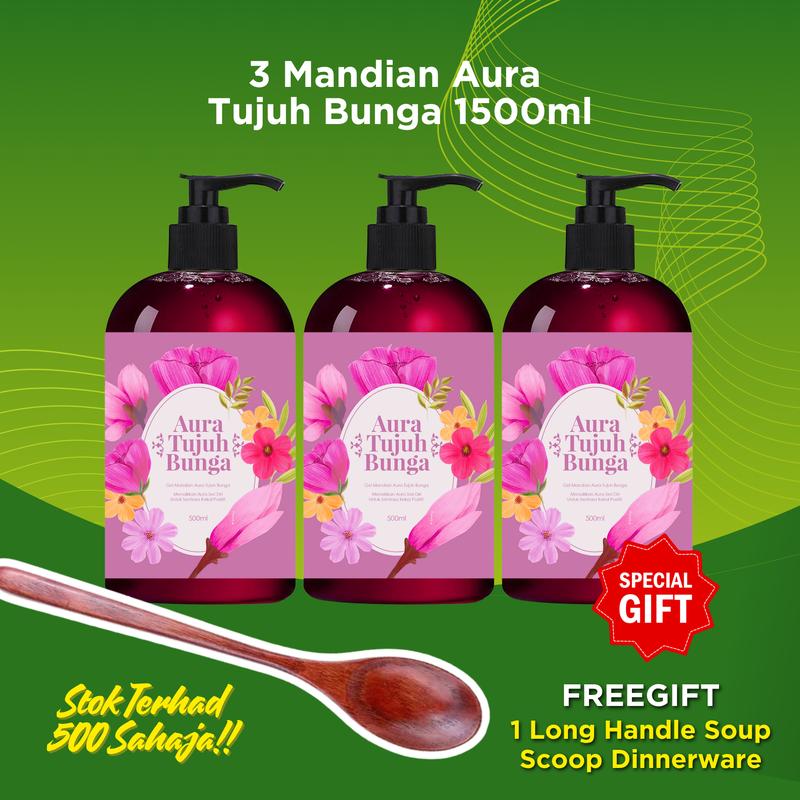 Mandian Aura Tujuh Bunga 500ml - TikTok Shop Malaysia