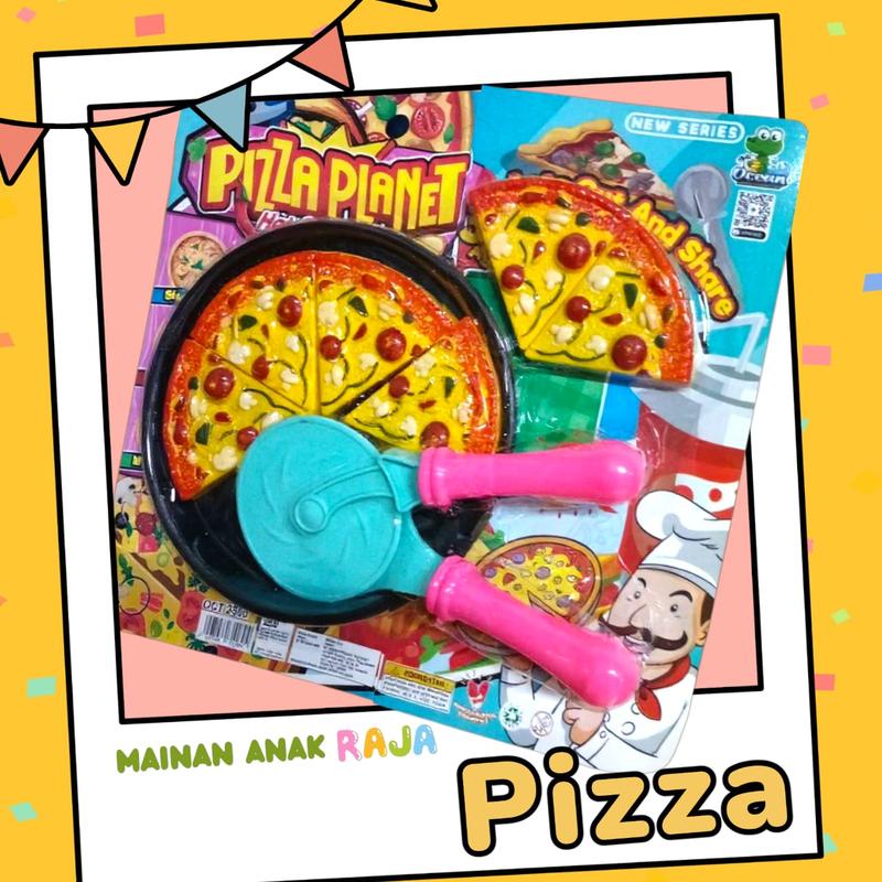 Mainan Pizza Potong Montessori Edukasi untuk Anak-Anak - Shop | Tokopedia