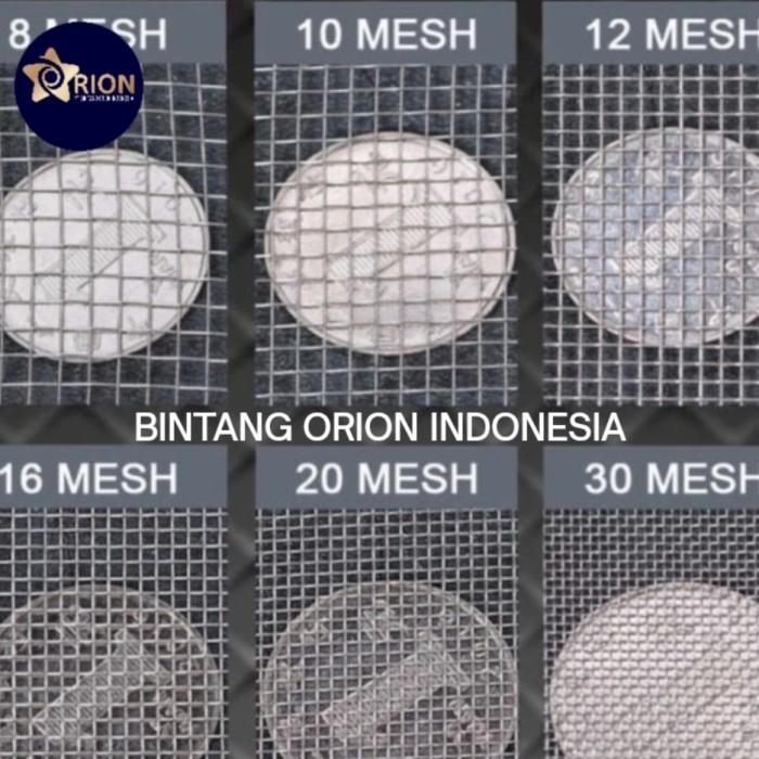 Jual Kawat Wiremesh Mesh 6 Stainless 304 / Kawat Nyamuk Mesh 6 Meteran ...