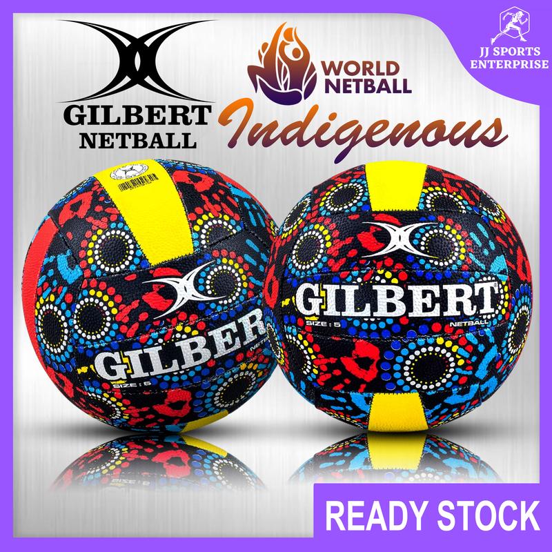 Gilbert Supporter Netball Size 5 Gilbert Indigenous Netball Ball ...