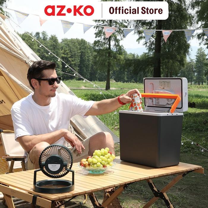 Jual AZKO Otto Klase 20 ltr Cooler Box Top Loading Cool & Warm - Hitam ...