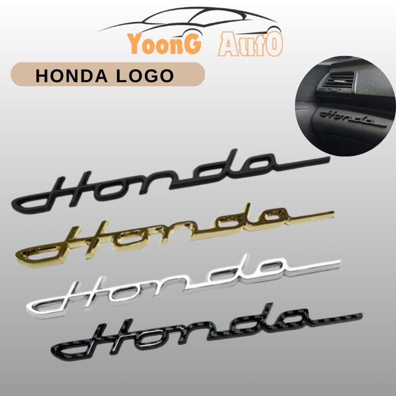 READY STOCK ! HONDA 3D ABS Logo Honda City Italic Font Desig - TikTok ...