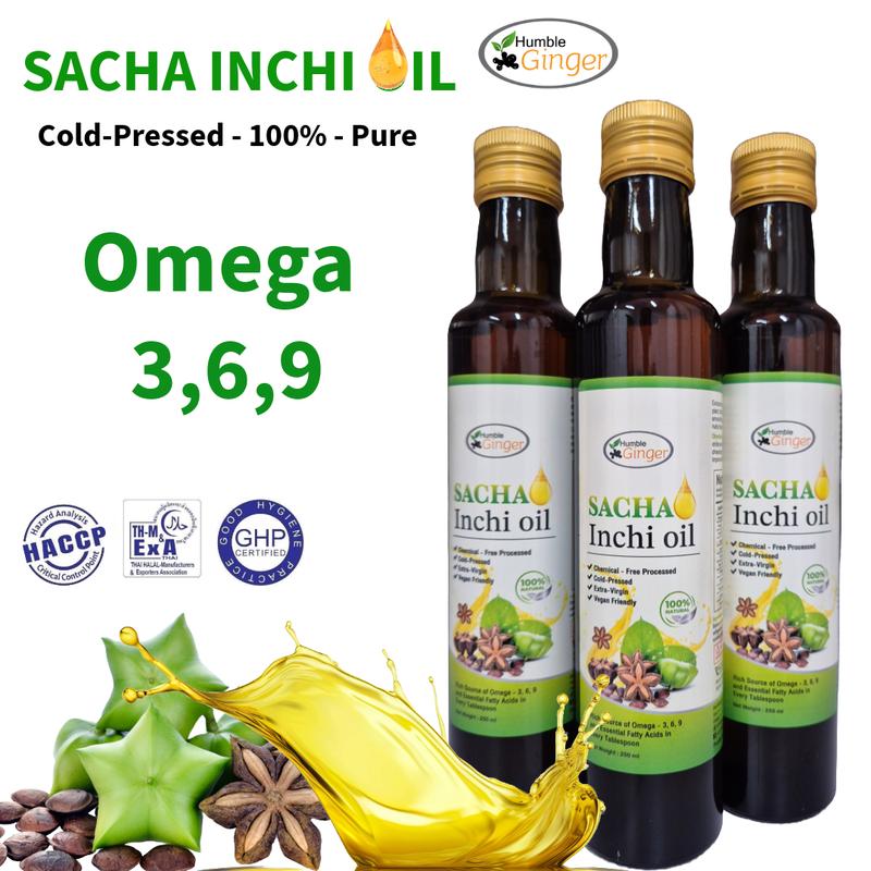 Humble Ginger: Cold-Pressed Sacha Inchi Oil - 250ml / Rich i - TikTok ...