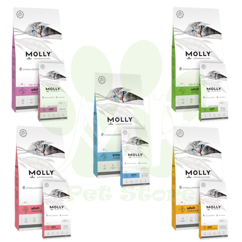 Molly Super Premium Cat Food For Adult & Kitten 15kg - TikTok Shop Malaysia