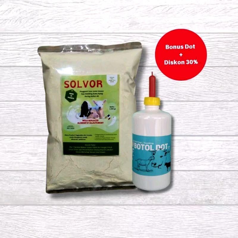 Susu Solvor Premium 1kg Free Botol Dot 500ML Susu Replacer Untuk - Shop ...