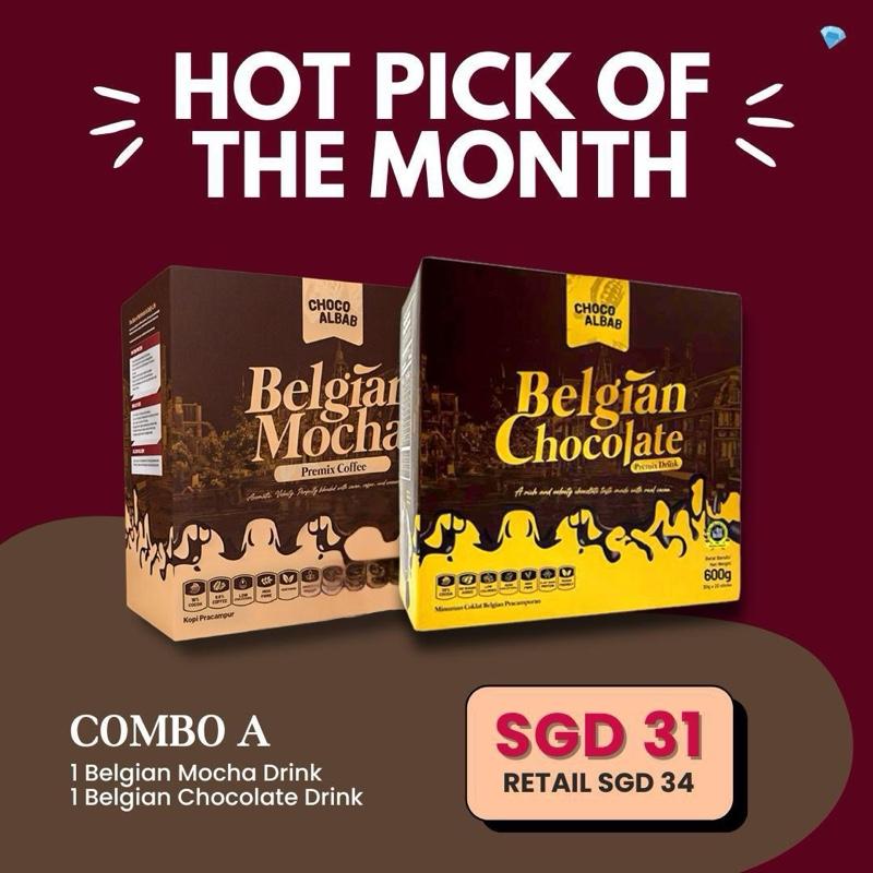 CHOC VIRAL COMBO A BELGIAN MOCHA + BELGIAN CHOCOLATE DRINK - TikTok ...