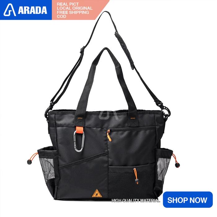 Promo ARD X JYF - Blitz Black - Tas 2 in 1 Totebag Slingbag - Tas ...