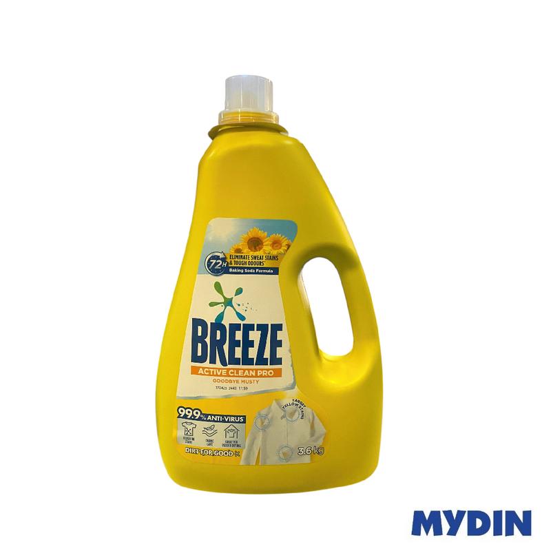 Breeze Cecair Detergen (3.6kg) - 3 Variasi - TikTok Shop Malaysia