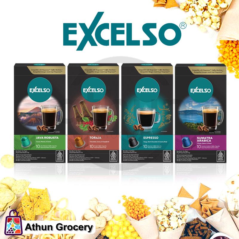 EXCELSO KOPI KAPSUL NESPRESSO COMPATIBLE SEMUA VARIAN coffee - Shop ...