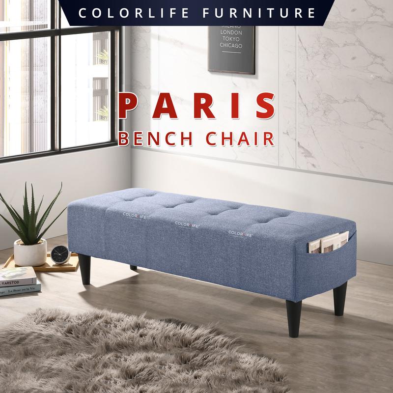 Colorlife Paris Bench Chair Furniture - TikTok Shop Malaysia