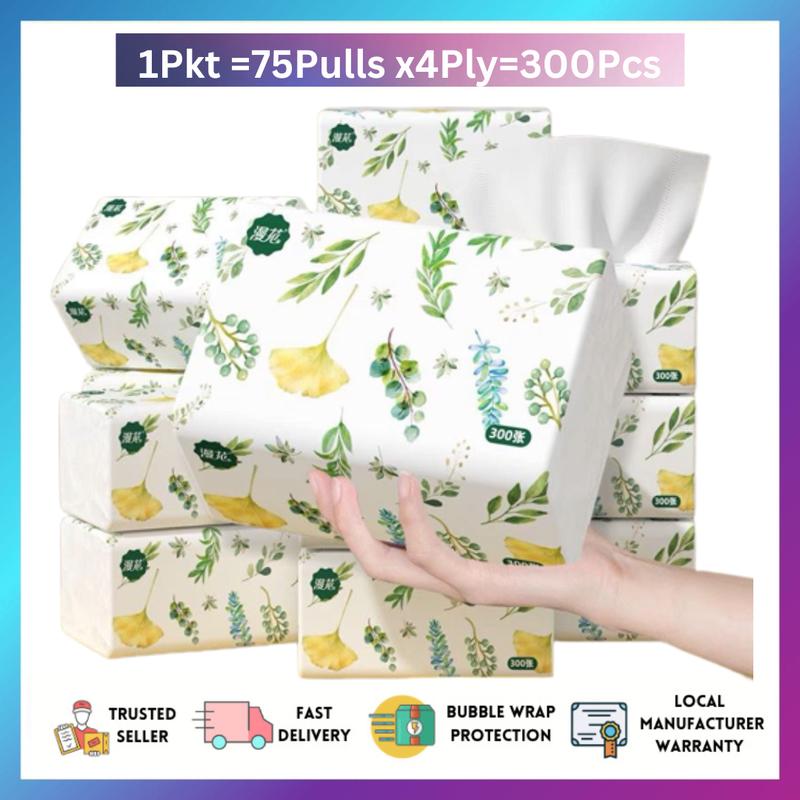 (Beli 10 Percuma 10) Tisu Muka Man Hua 4 Lapis (175mm x 120m - TikTok ...