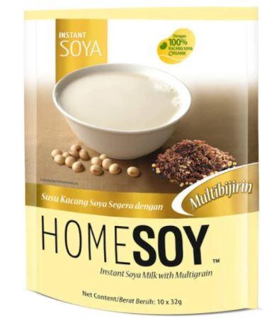 HOMESOY INSTANT SOY MILK MULTIGRAIN / MULTIBIJIRIN 10x32g - TikTok Shop ...