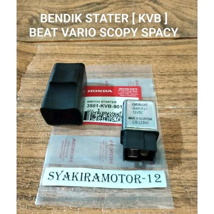 Jual BENDIK RELAY STATER [ KVB ] HONDA BEAT VARIO LAMA VARIO 110 CBS ...