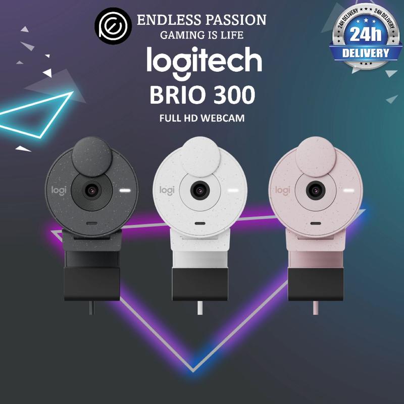 Logitech Brio 300 Full HD Webcam - TikTok Shop Singapore