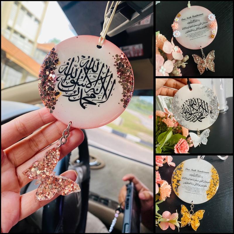 Islamic car hanging doa naik kenderaan keychain - TikTok Shop Malaysia