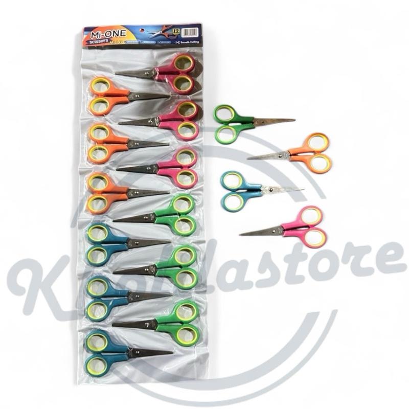 12 pcs Gunting Kecil Renteng Warna Warni Mi-One - Shop | Tokopedia