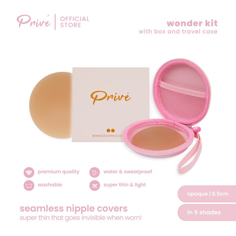 Prive Seamless Nipple Cover in Premium Box and Maxi Case Ultra-thin - TikTok Shop Philippines