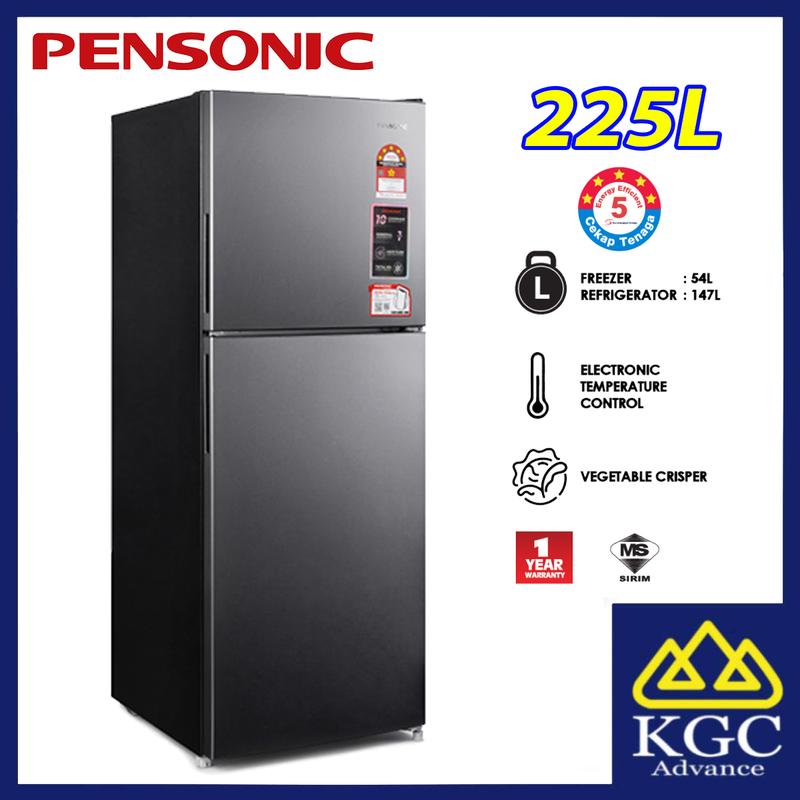 Pensonic 225L 2 Doors Refrigerator PRT-2250 - TikTok Shop Malaysia