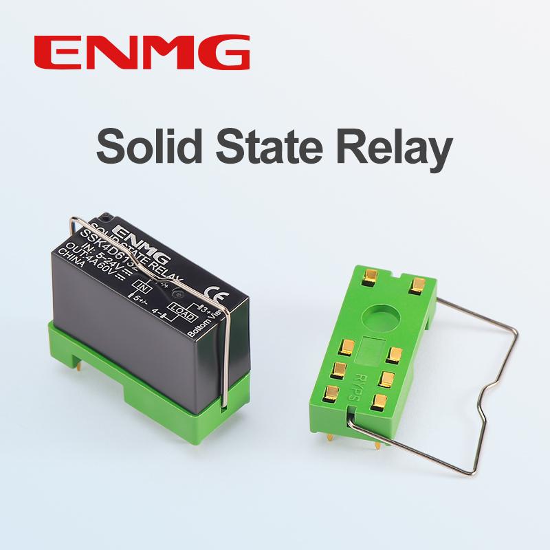 ENMG Pin Type Solid State Relay PCB Mount SSK 24V DC Control 10A High ...