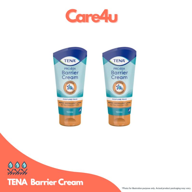 TENA ProSkin Barrier Cream Water Repellent 150ml - Fragrance Free ...