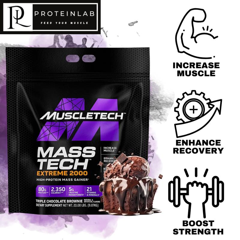 Muscletech MassTech Extreme 2000 High Protein Meal Replacement - TikTok ...