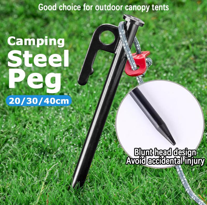JunglePro Tent Peg System| 3-Size Tropical Peg Set Camping Outdoor ...