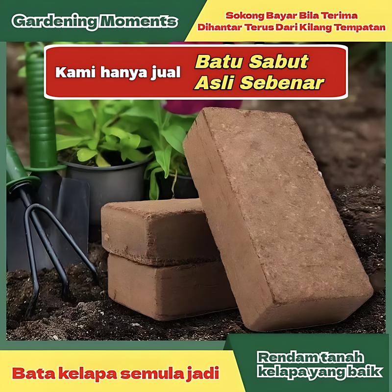 Bata Sabut Kelapa Tanah Nutrisi, Tanah Kelapa Bebas Kuman da - TikTok ...