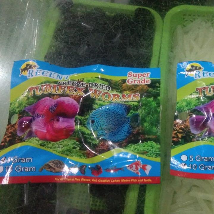 Cacing Sutra Kering Tubifex Worms Kyoto Recent 5g 10g Pakan Caker ...