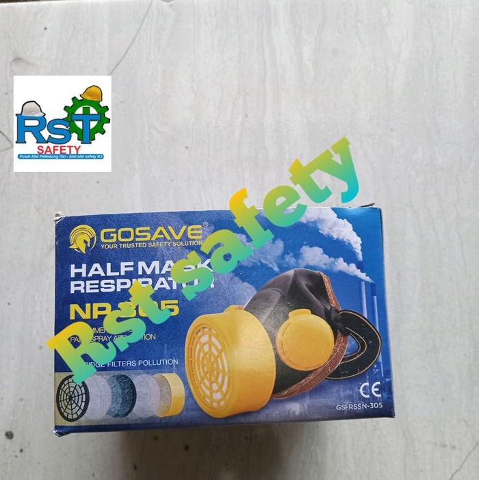 Jual masker respirator 305 gosave - Kota Tangerang - RST SAFETY | Tokopedia