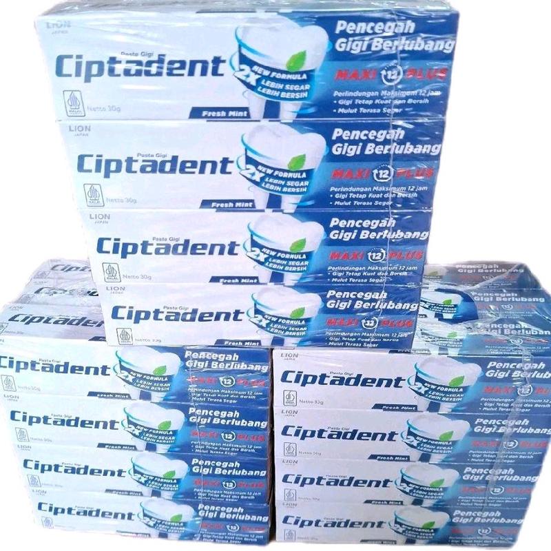 [ DAPAT 4 PCS ] Pasta Gigi Ciptadent Kecil 30 GR - Pencegah Gigi ...