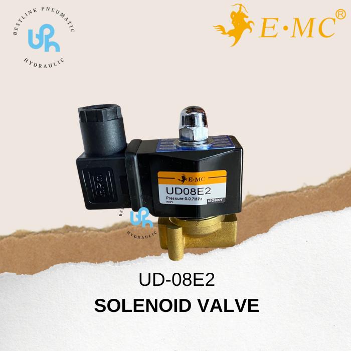 UD-08 / 2W-025-08 EMC SOLENOID VALVE 2 WAY DRAT 1/4" - Shop | Tokopedia