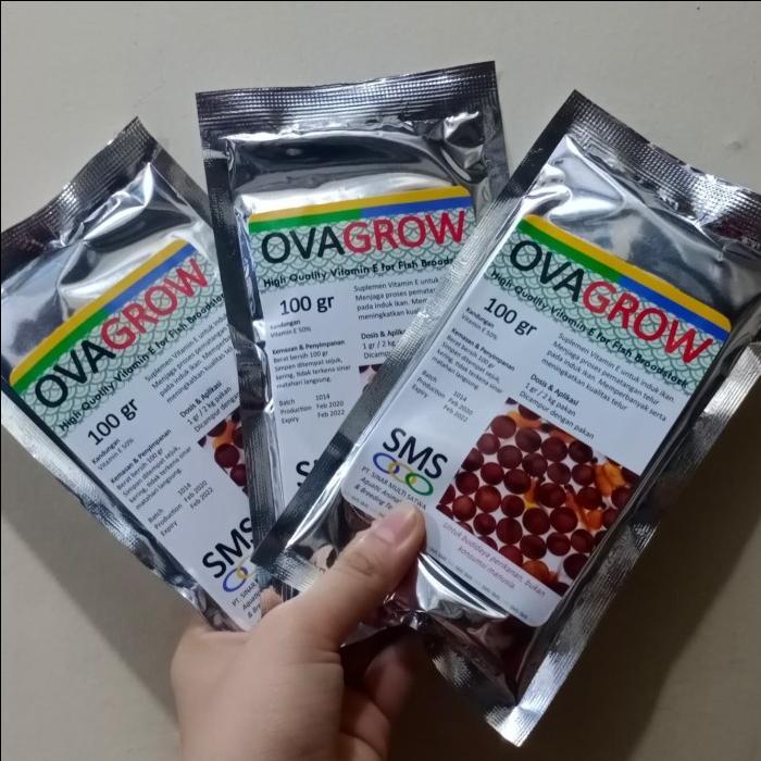 OVAGROW 100 GRAM / VITAMIN INDUK IKAN - Shop | Tokopedia