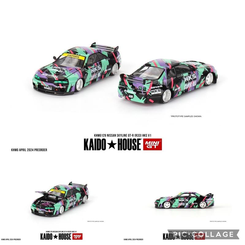 Mini GT Nissan Skyline GT-R (R33) HKS V1 - Shop | Tokopedia