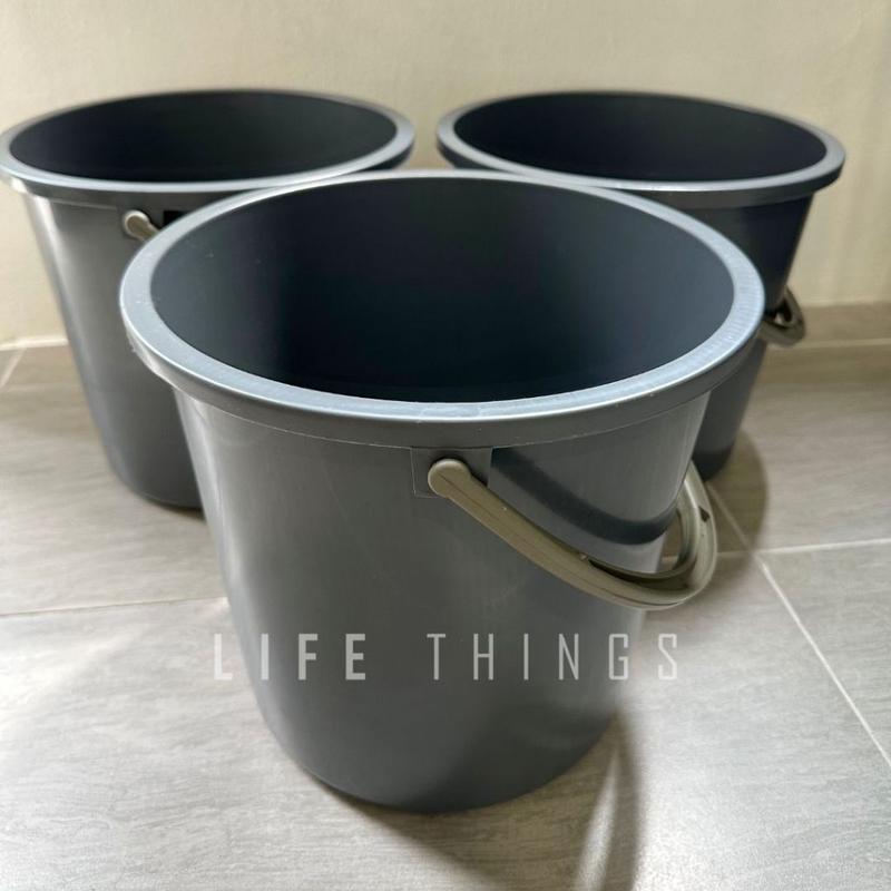 [3pcs] Plastic Bucket Bakul Wash Basin Baldi Air - TikTok Shop Malaysia