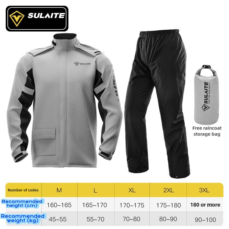 SULAITE SLT0903 Waterproof Cycling Suit Set - Level 4 Waterproof ...