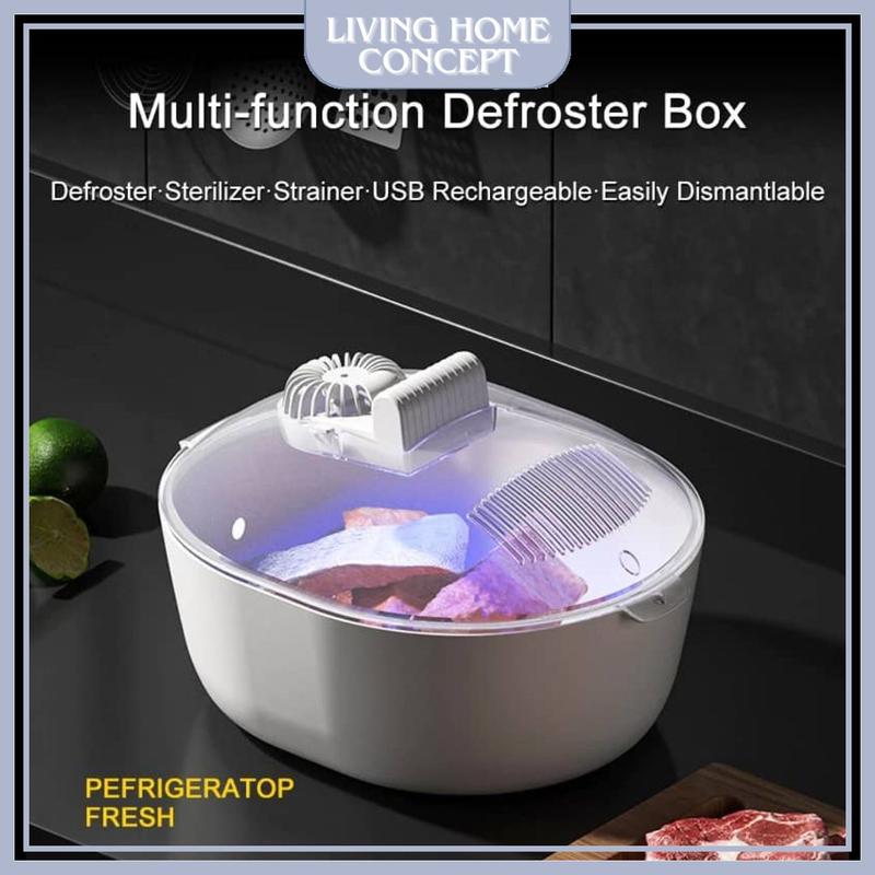Kitchen Quick Thaw Machine 4 In 1 Defroster Household Food Meat ...