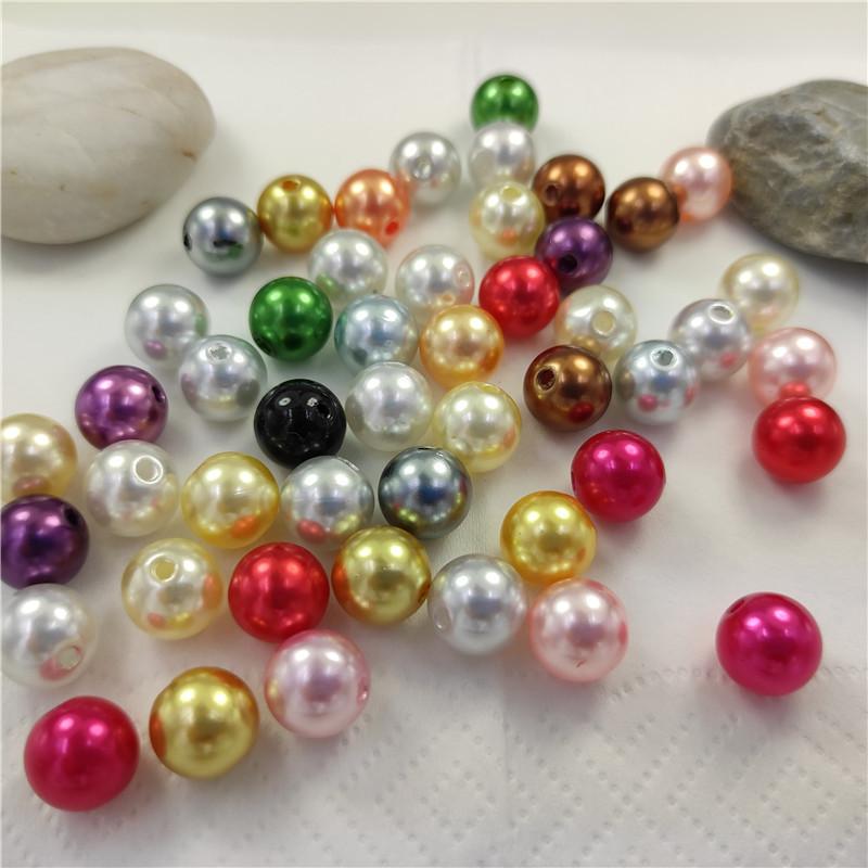 100 - 300 BIJI MANIK GLASS / GLASS PEARL (MIX) - TikTok Shop Malaysia