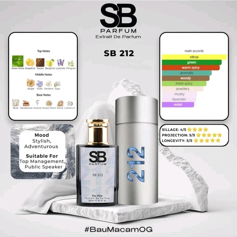 SB 212 PARFUM BY SUGARBOMB Perfume - TikTok Shop Malaysia